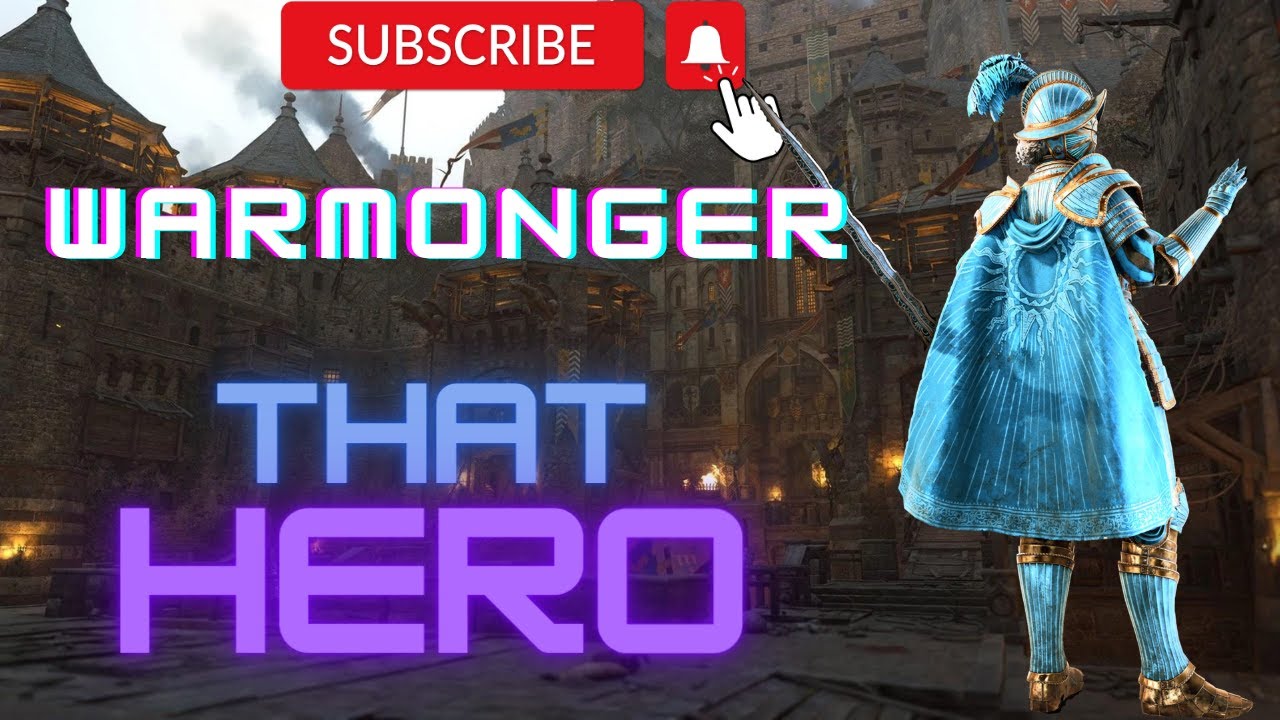 Warmonger - SWEATYMONGER! pt26 #forhonor - YouTube
