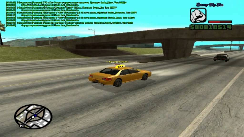 GTA SAN ANDREAS SAMP TAXI SULTAN LAS VENTURAS - YouTube
