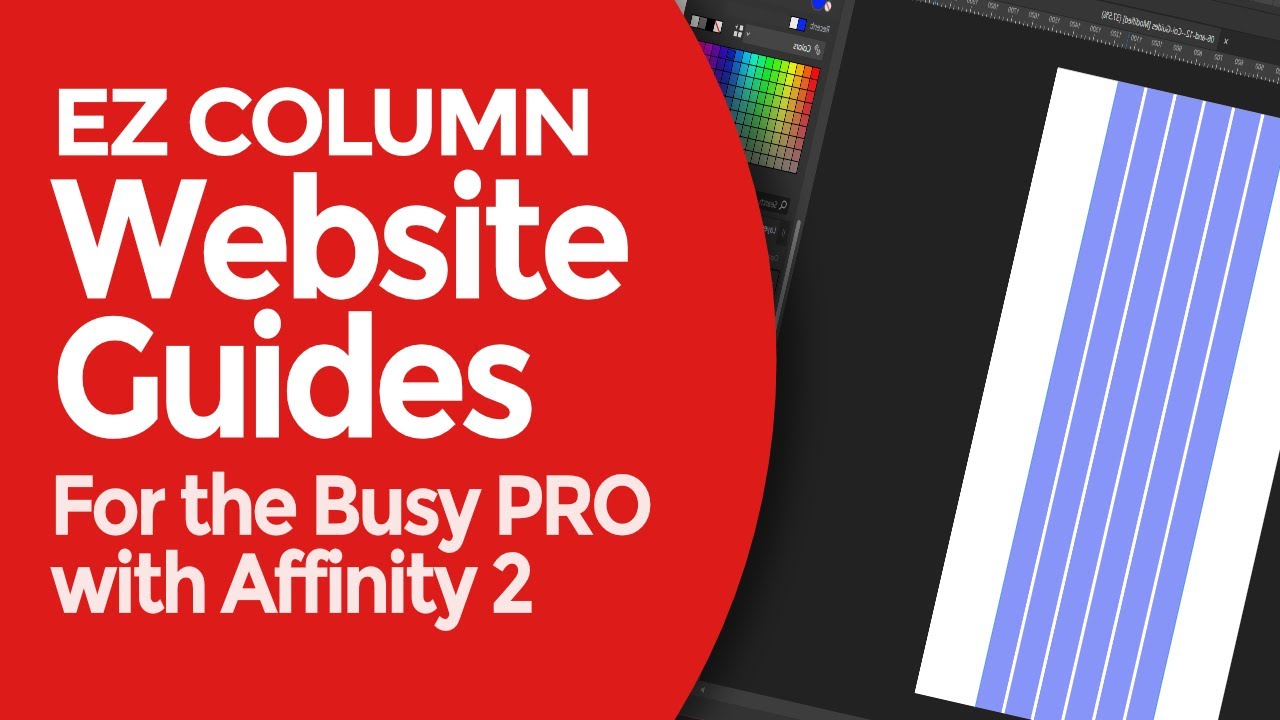 Easy Web Design Tricks: Custom Column Guides in Affinity Designer ...