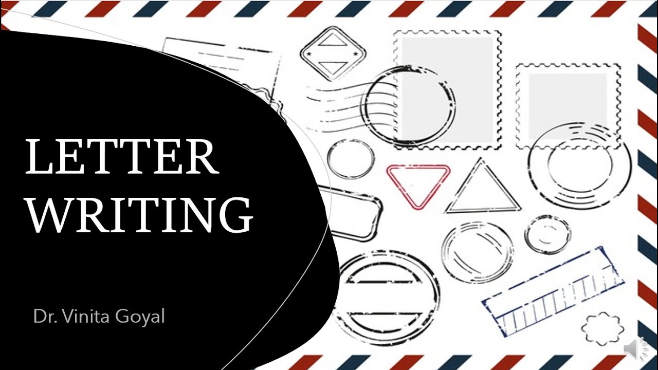 How to write a formal letter in English. - YouTube
