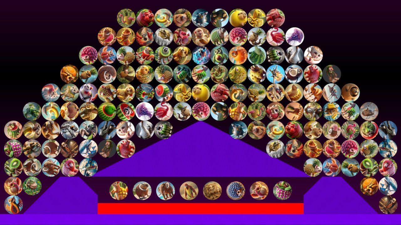 All 140 Italian Brainrot - Survival Marble Race In Algodoo - YouTube