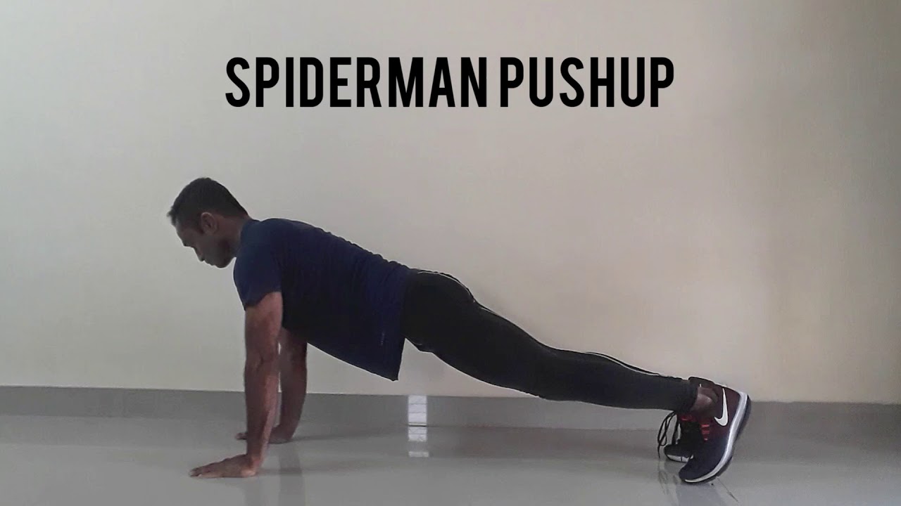 SPIDERMAN PUSHUP - YouTube