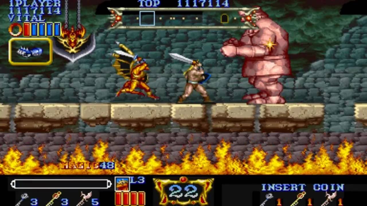 M.A.M.E of the Game: Let's Play Magic Sword - YouTube