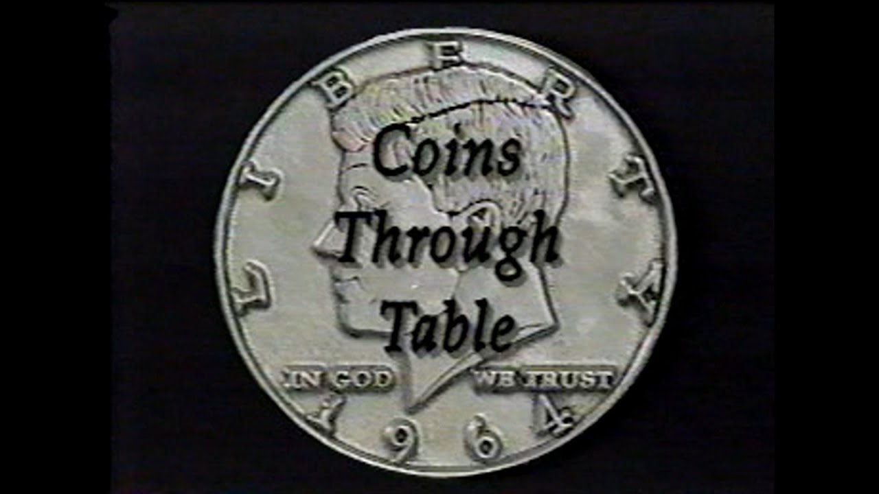 David Roth Coins Through Table - YouTube