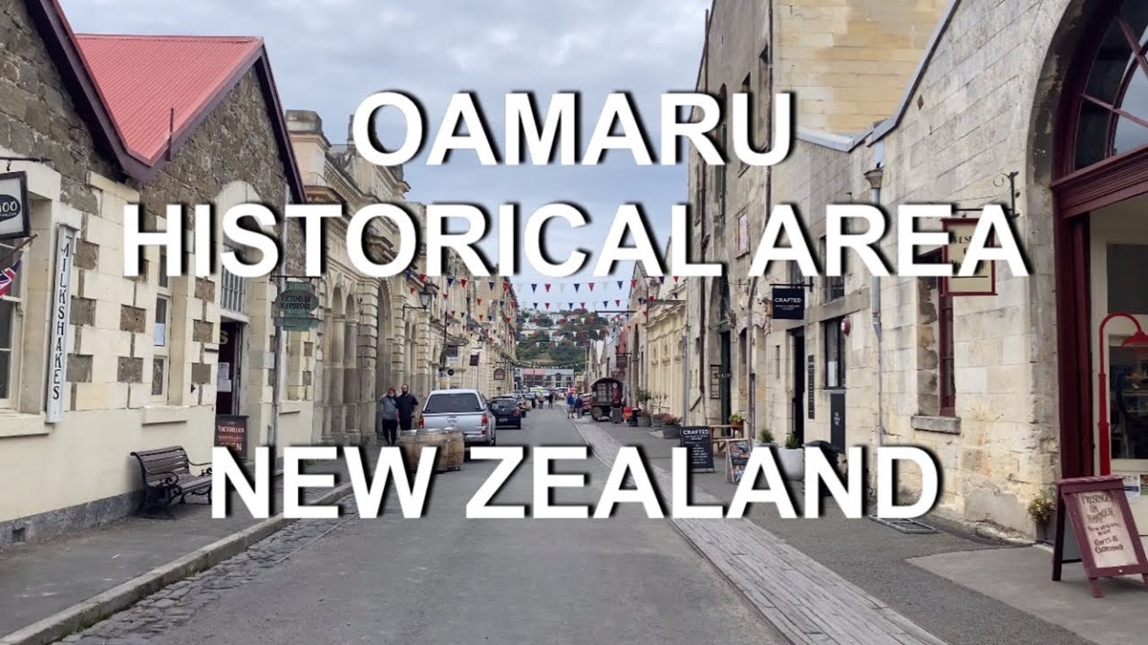 Oamaru Historical Area | Walkthrough | 4K | Oamaru | Otago | South ...