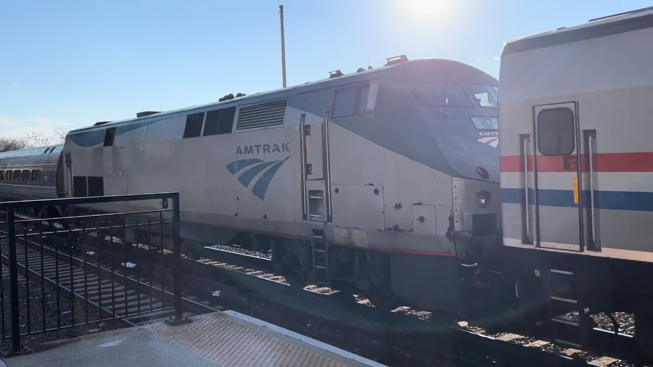 Railfanning Metro North and Amtrak at Greystone Yonkers NY ft P42DC on ...