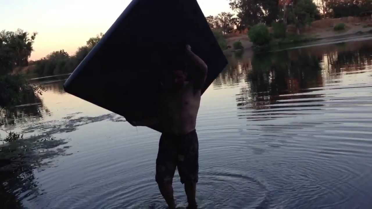 Feather-Raft: Picking it up from the water - YouTube