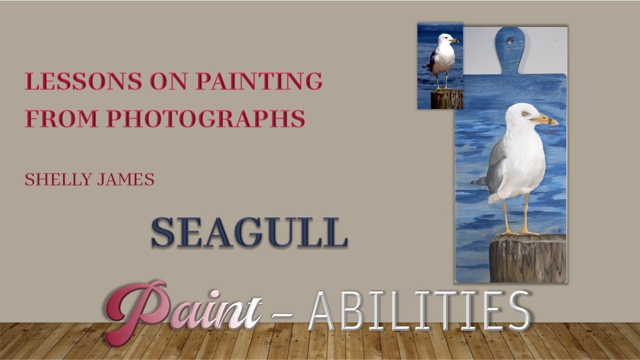 Paint-Abilities With Shelly James: Lesson 20 - Sea Gull 🌊⛵ | 2025 - YouTube