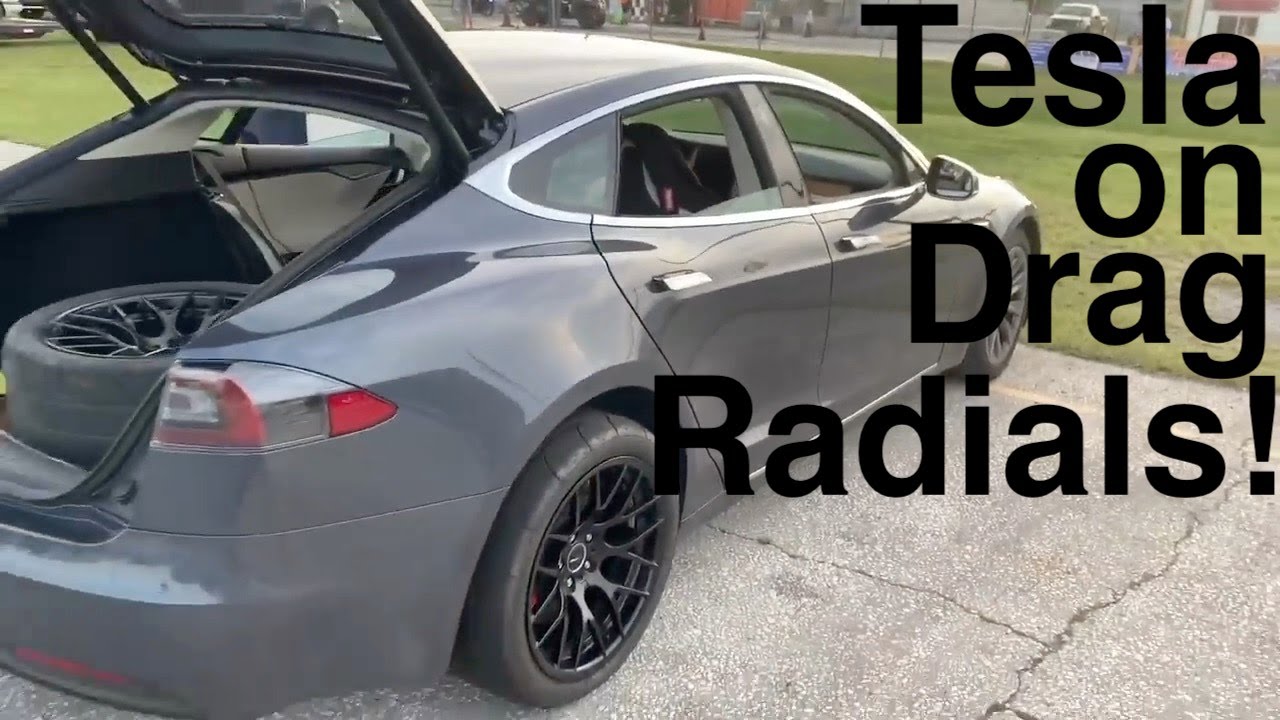 Tesla on Drag Radials!?! 15 new passes! (Sept 19, 2020) - YouTube