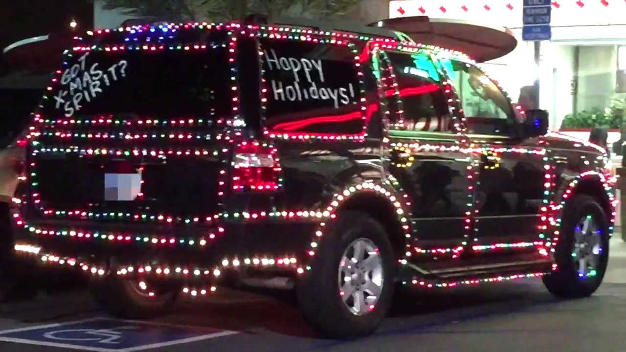 The most amazing christmas car ever - YouTube