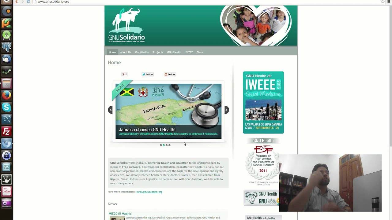 GNU Health - Sistema de gestão da Saúde e framework Tryton - YouTube