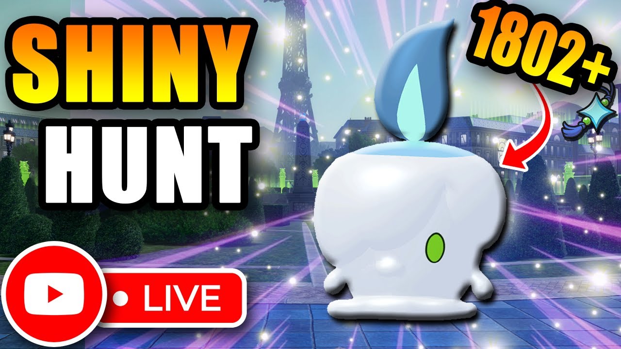 Shiny Hunting Litwick in Pokémon Legends Z-A LIVE | Phase 3 - YouTube