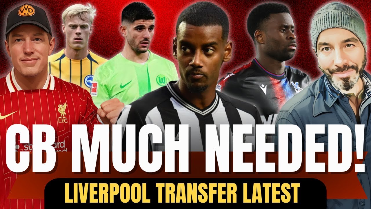Liverpool Transfer Update: Isak Chase Heats Up, CB Targets Include ...