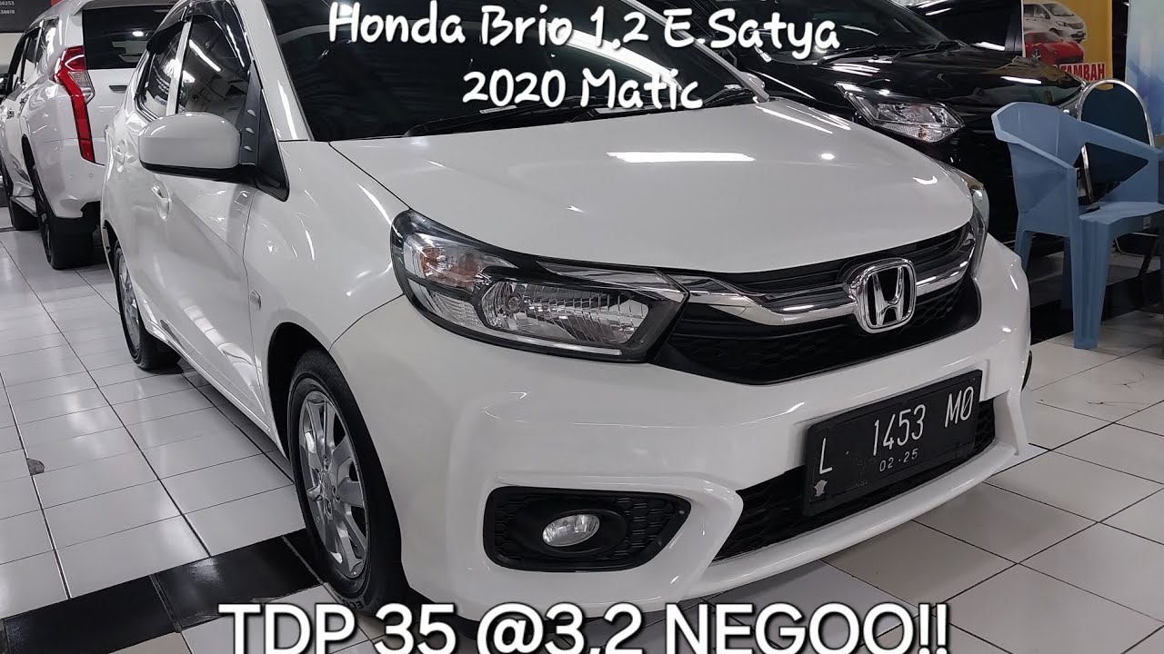 Dijual dan Review Honda Brio 1.2 E Satya 2020 Facelift Matic Warna ...