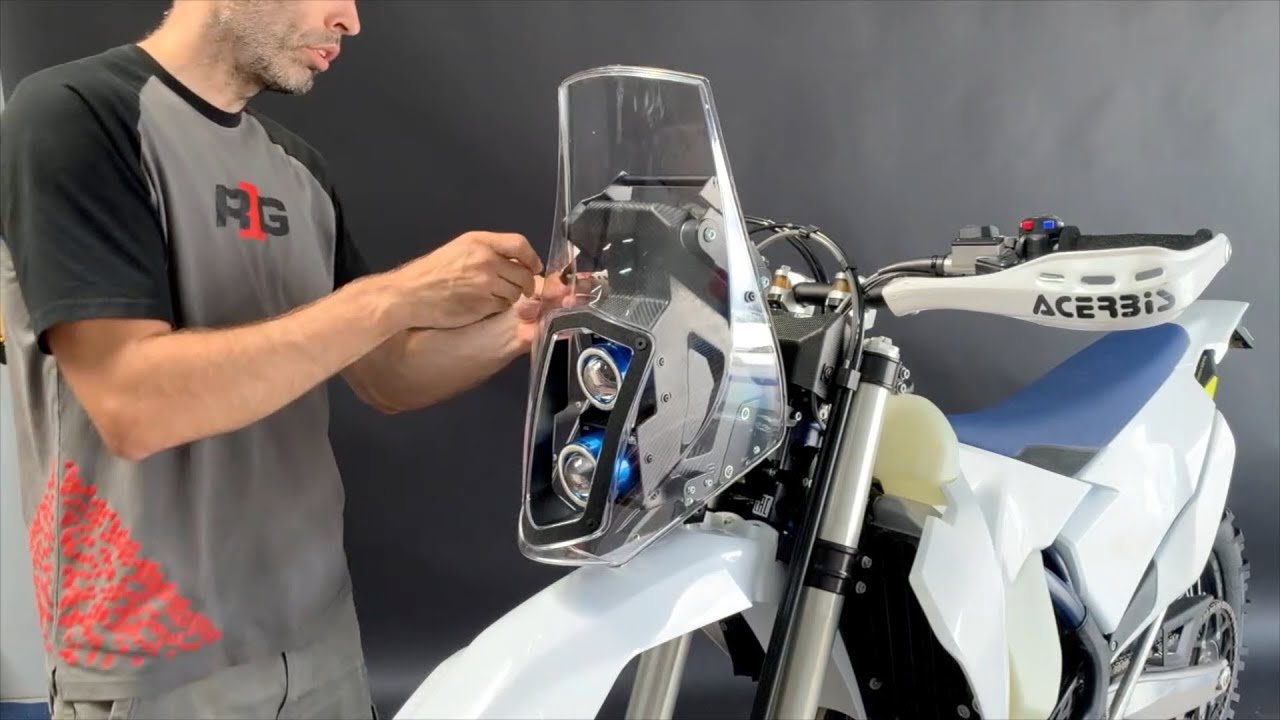 Updated Husqvarna FE rally kit installation - RADE/GARAGE - YouTube