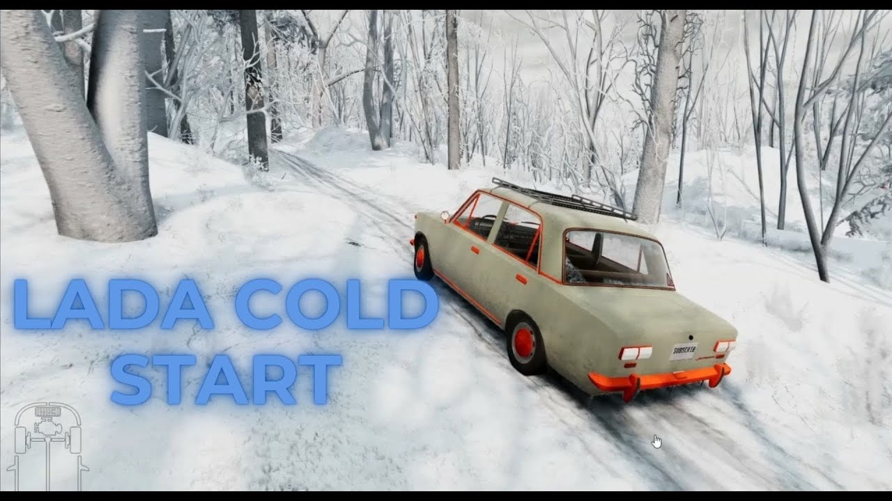 Lada VAZ 2101 COLD START - YouTube