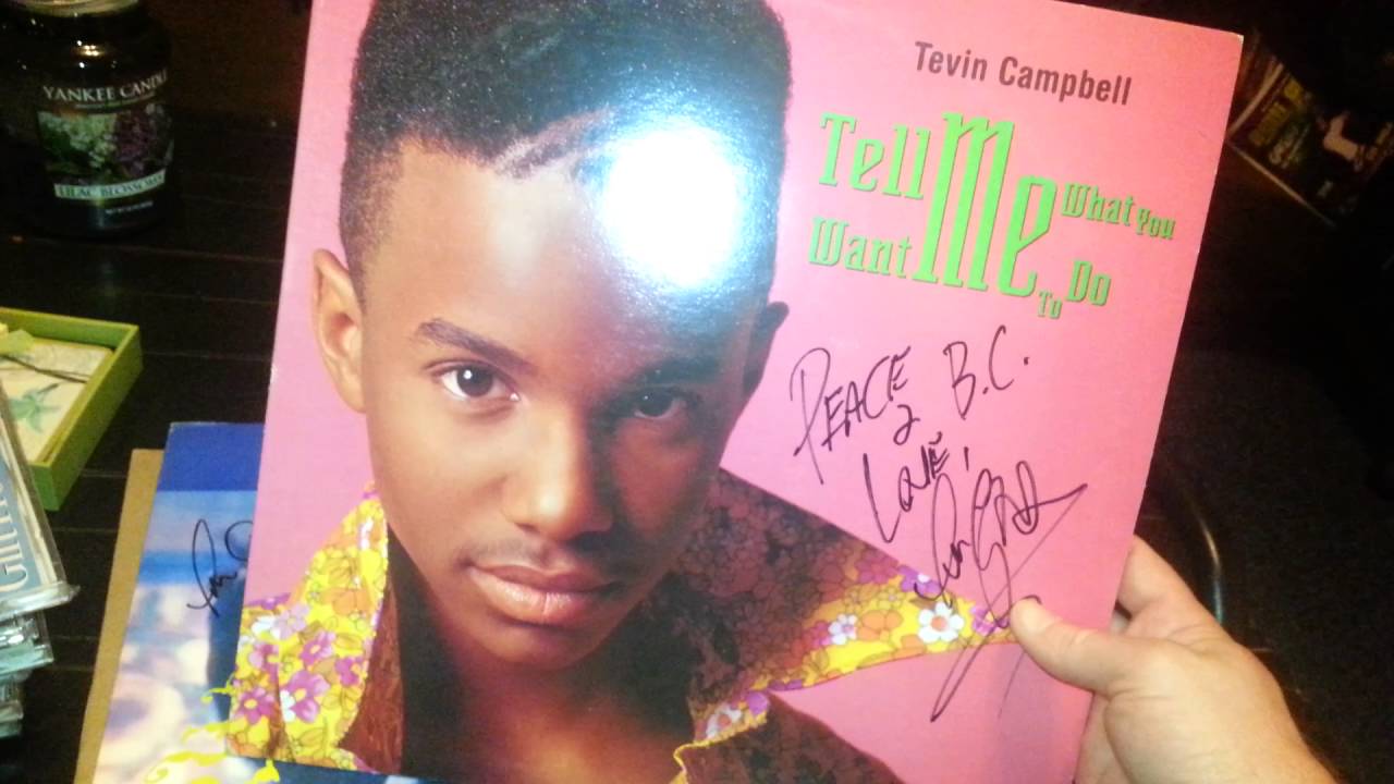My * TEVIN CAMPBELL * CD & Record Collection - YouTube