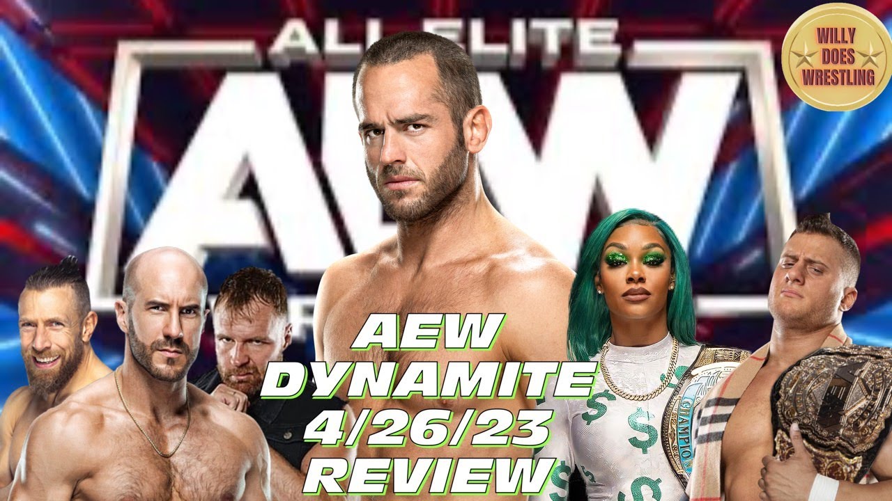 AEW DYNAMITE 4/26/23 REVIEW (RODERICK STRONG DEBUTS, CASSIDY VS BANDIDO ...