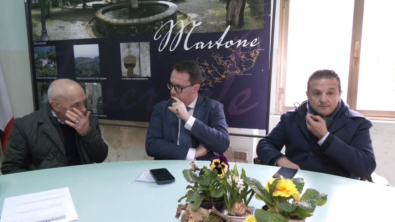 Martone: Incontro per il futuro dei territori montani - YouTube