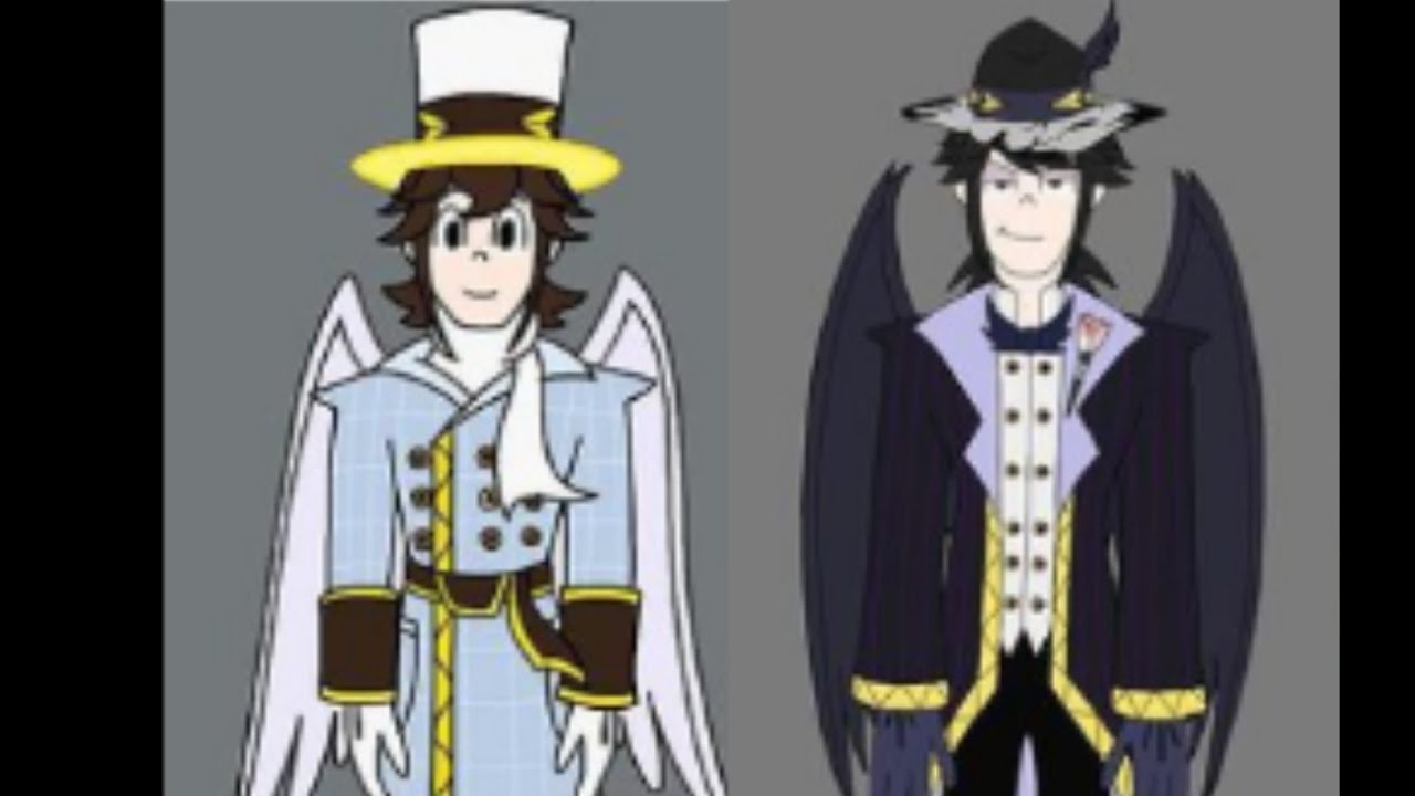 •Loon Pit and Pit Noir in Gacha club - Gift for @AngeloonCartoons Go ...