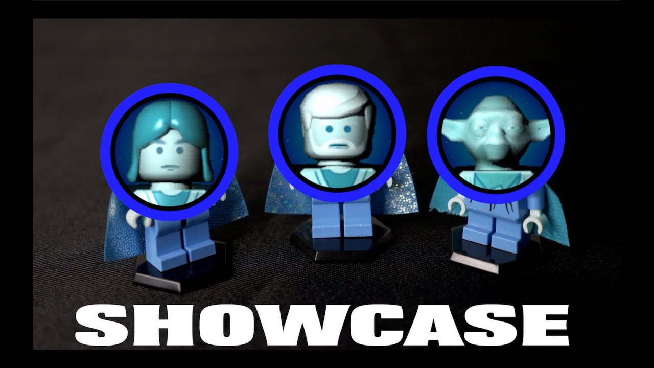 Custom Force Ghosts from LEGO Star Wars: The Complete Saga (SHOWCASE ...