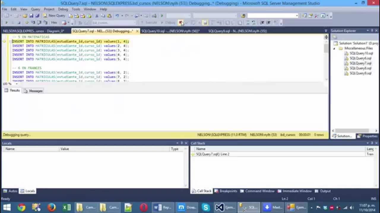 Grafica en barras con Visual C# conectando a Sql Server - YouTube