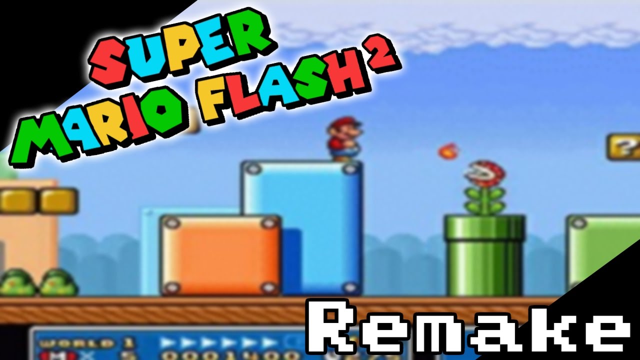 Super Mario Flash 2 Custom Level: Super Mario Bros. 3 1-1 (Remake ...