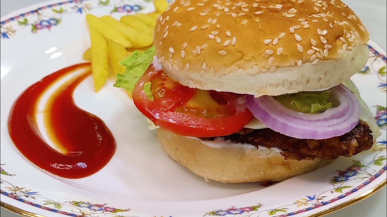 Chicken burger | Delightfully Delicious - YouTube