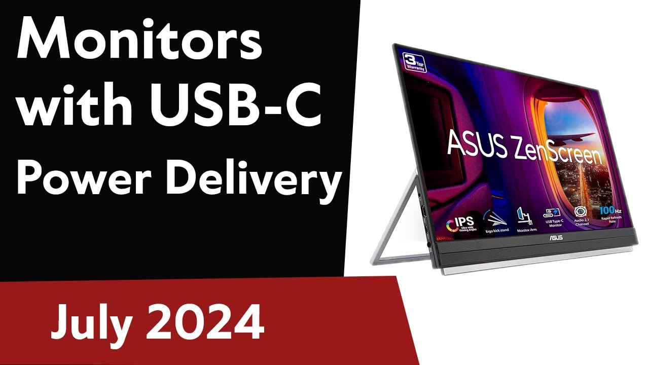 TOP-6. Best Monitors with USB-C Power Delivery 2024 - YouTube