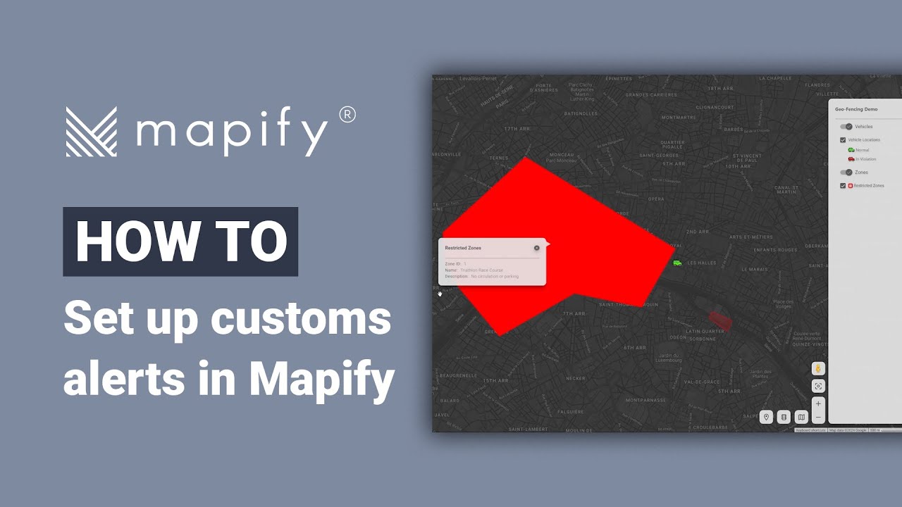 How To Set up custom alerts and notifications in Mapify - YouTube