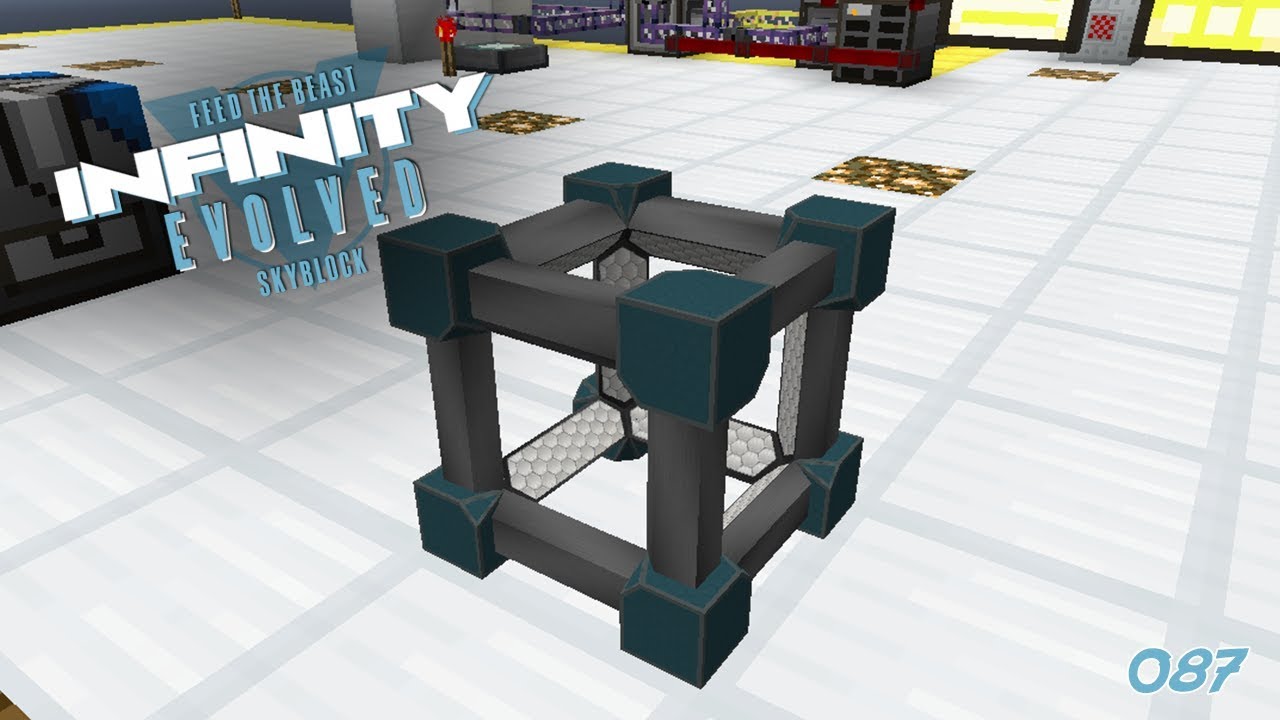 Dimensional Transceiver 🎓 FTB Infinity Evolved Skyblock #087 - YouTube