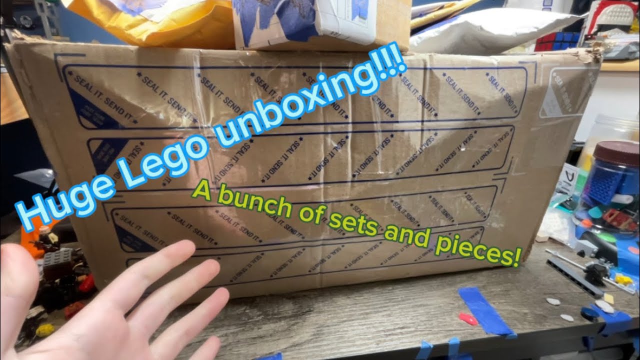 HUGE LEGO UNBOXING! A LOT of sets and cool minifigs and some parts! # ...