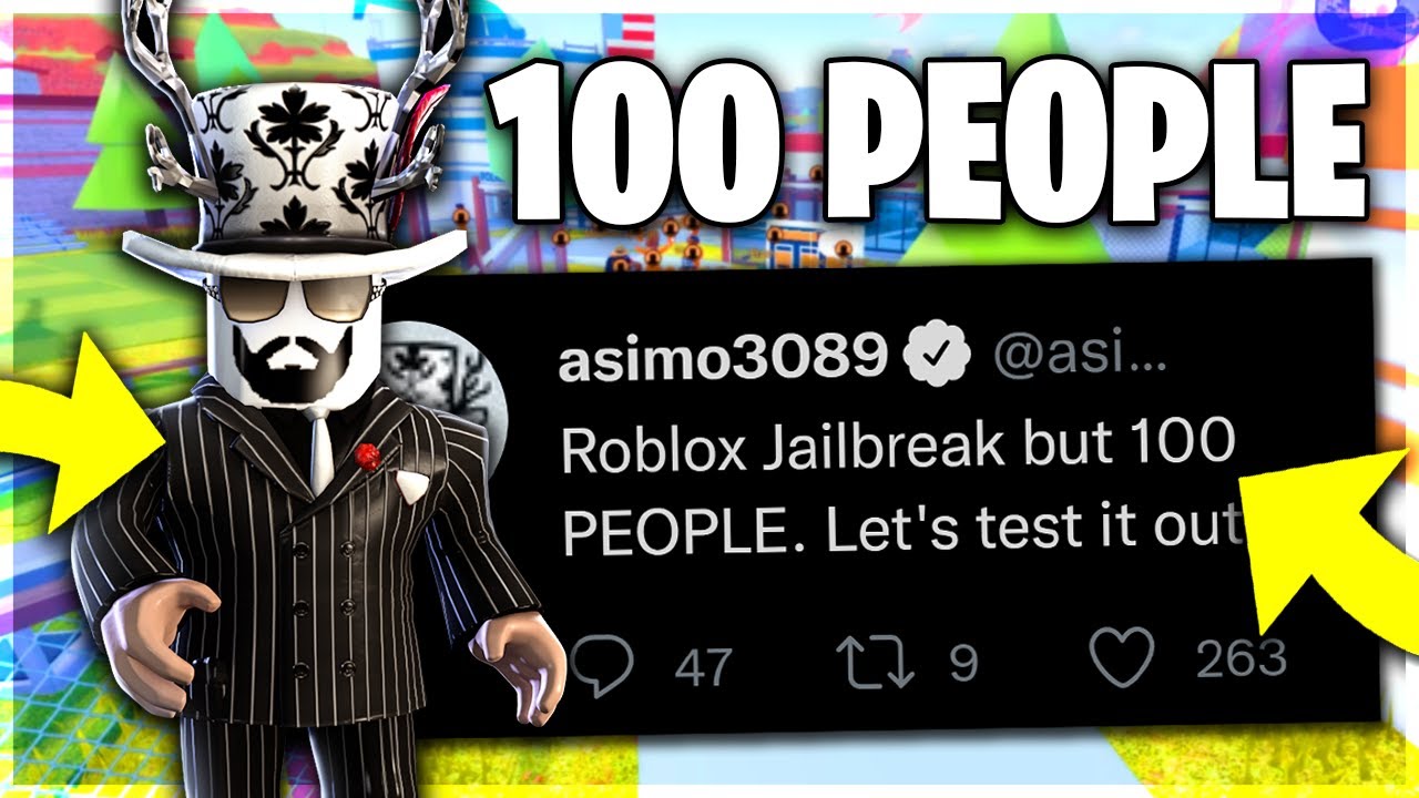 Roblox Jailbreak 100 People Server is HERE! (Roblox) - YouTube