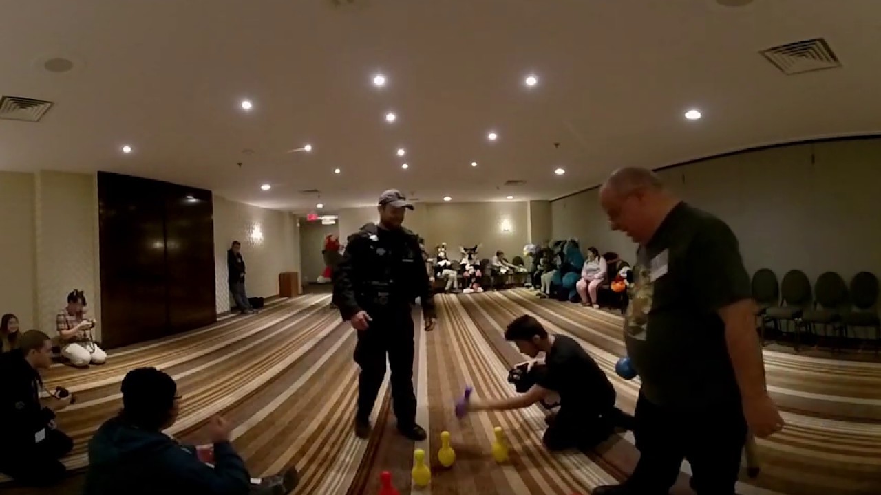 Furry 360: Ontario Furries Expo - Oct 27 2018 - Fursuit Games - YouTube