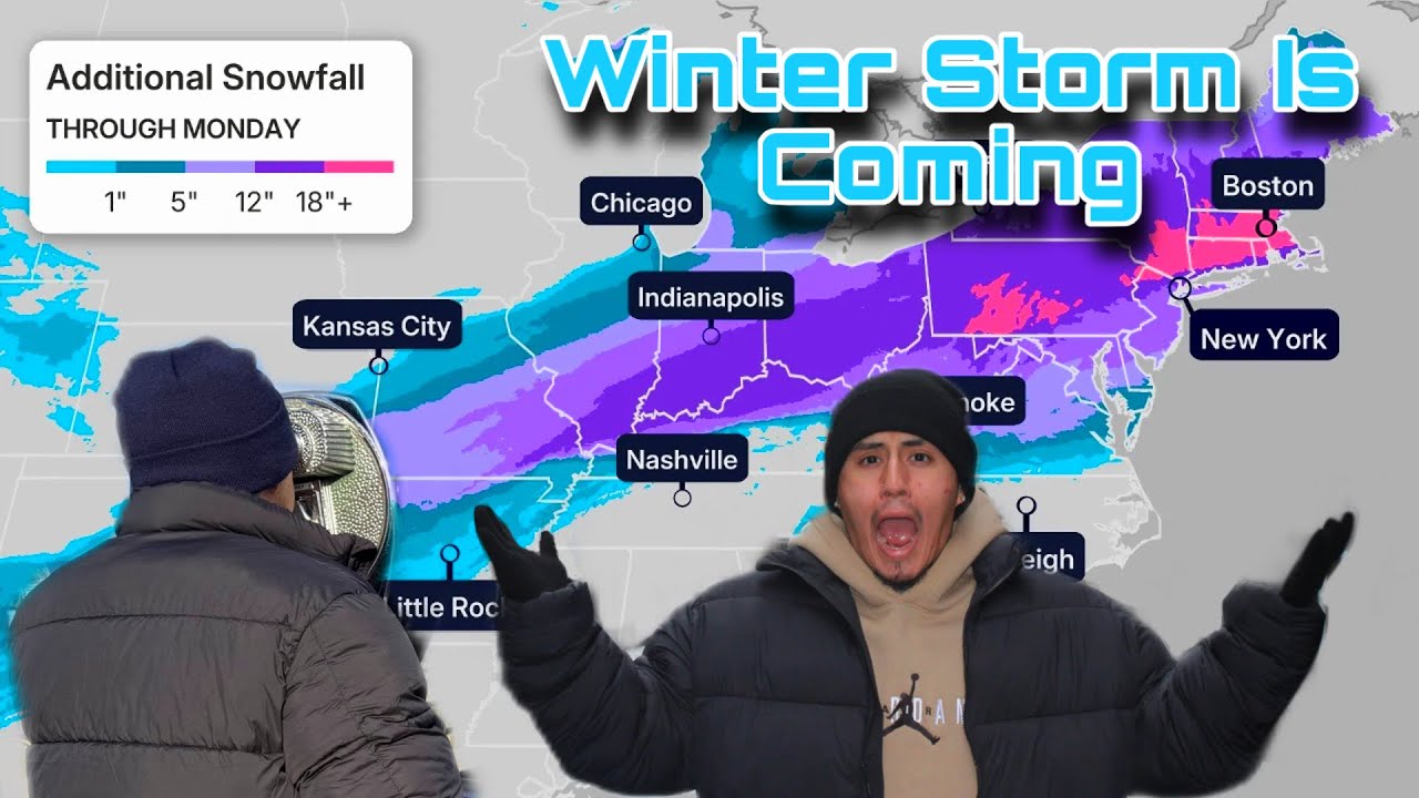 We’re Getting Hit With A Snow Storm - YouTube