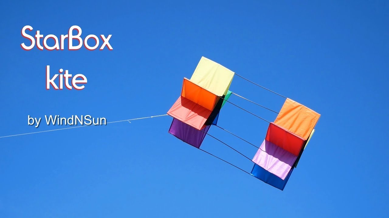 StarBox Kite - first flight - YouTube