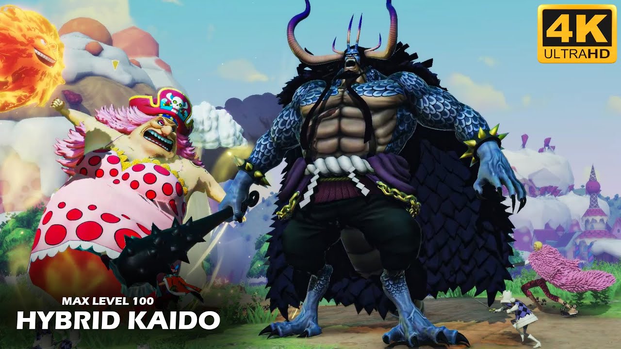 Hybrid Kaido Max Level 100 Combat Gameplay (NO HUD) | One Piece Pirate ...