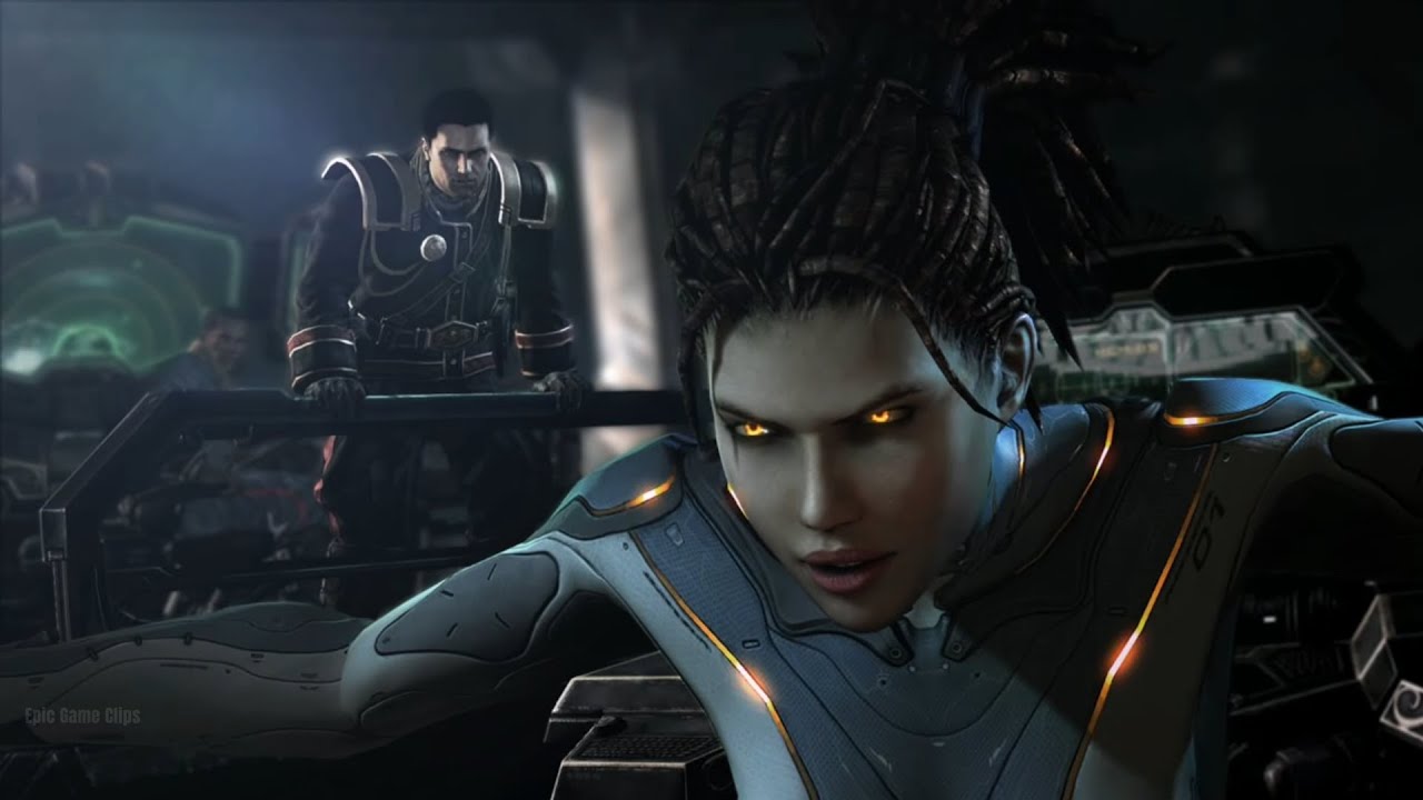 Kerrigan shows her power - Starcraft 2 Cinematic - YouTube