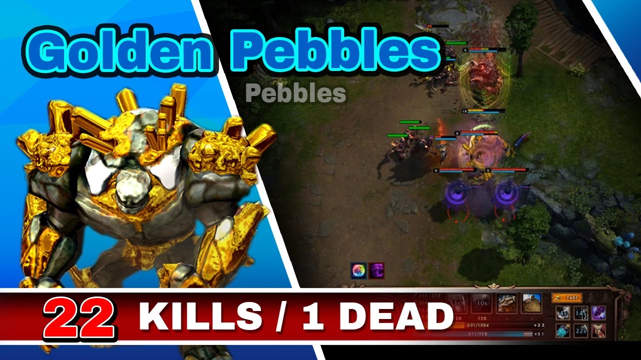 HoN Heroes of Newerth Golden Pebbles (Pebbles) 5 VS 5 ช็อตเด็ดมันๆ ...