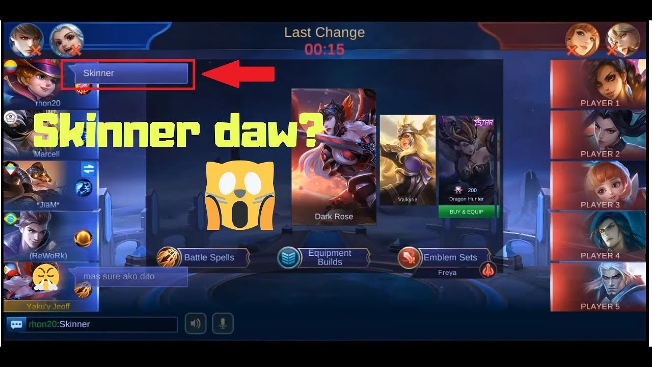 Skinner daw? | Pabuhat Gaming | Freya Gameplay - Mobile Legends 2019 ...