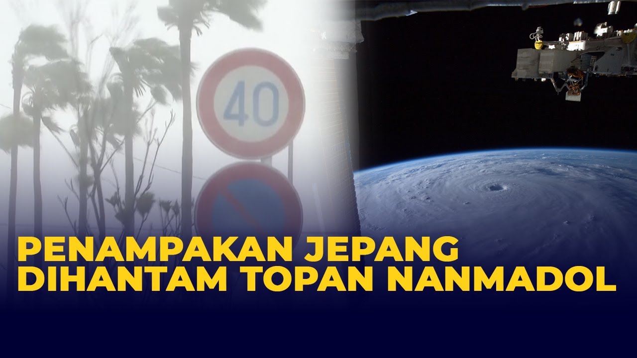 Penampakan Jepang Dihantam Topan Nanmadol, Ribuan Orang Dievakuasi ...