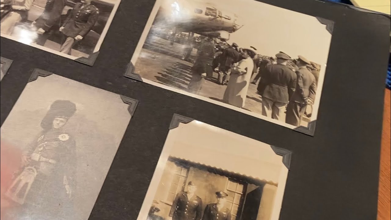 WW 2 306th Bomb Wing US Airman’s scrapbook, and photos of Queen ...