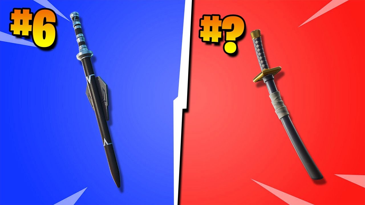 Top 10 TRYHARD Sword Back Blings In Chapter 2 Season 7 (Sweaty Back ...
