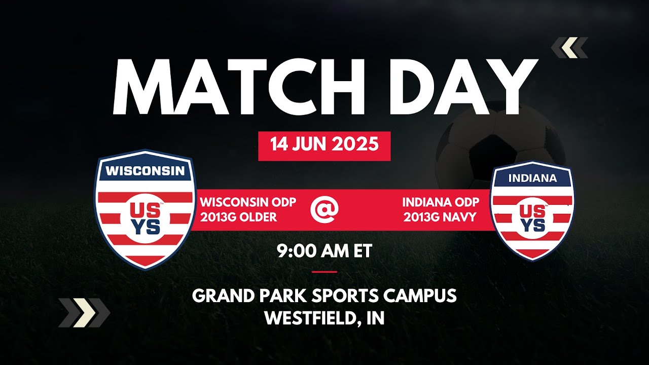Guest Stream: Wisconsin ODP 2013G Older @ Indiana ODP 2013G Navy - YouTube