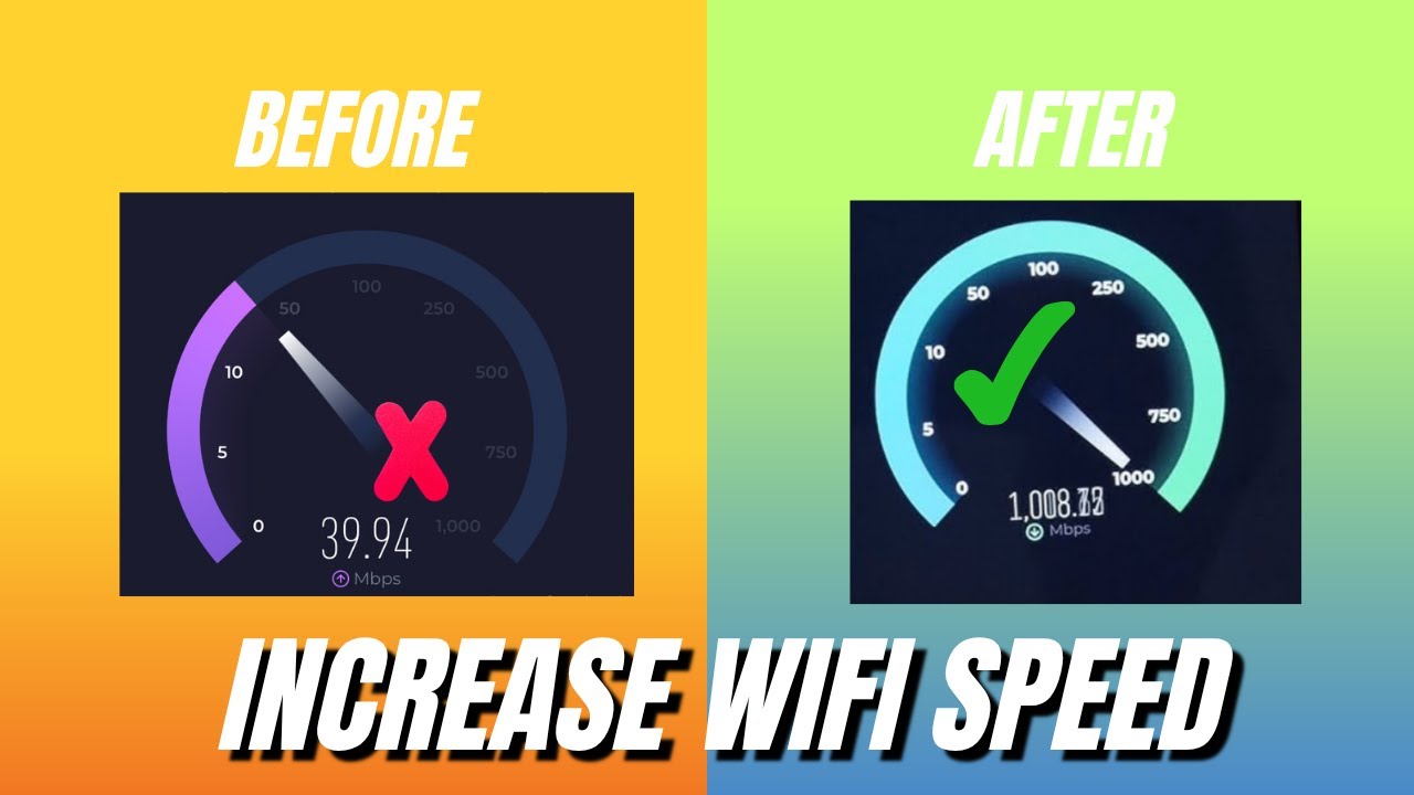How To Increase WIFI Speed On Windows 10/11 - YouTube