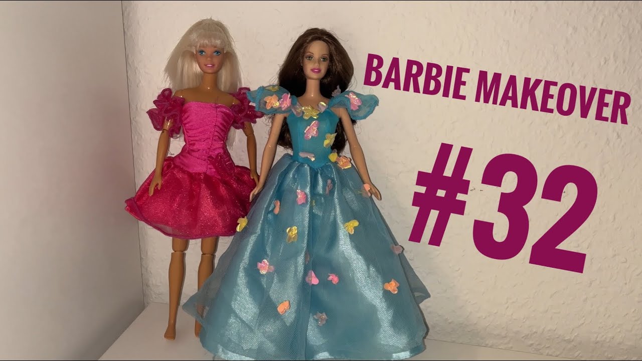 Barbie Makeover #32 - YouTube