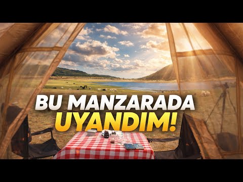 Sabah Uyandığımda Karşılaştığım Manzara... Çadırımıza Gelen Davetsiz Misafirler..
