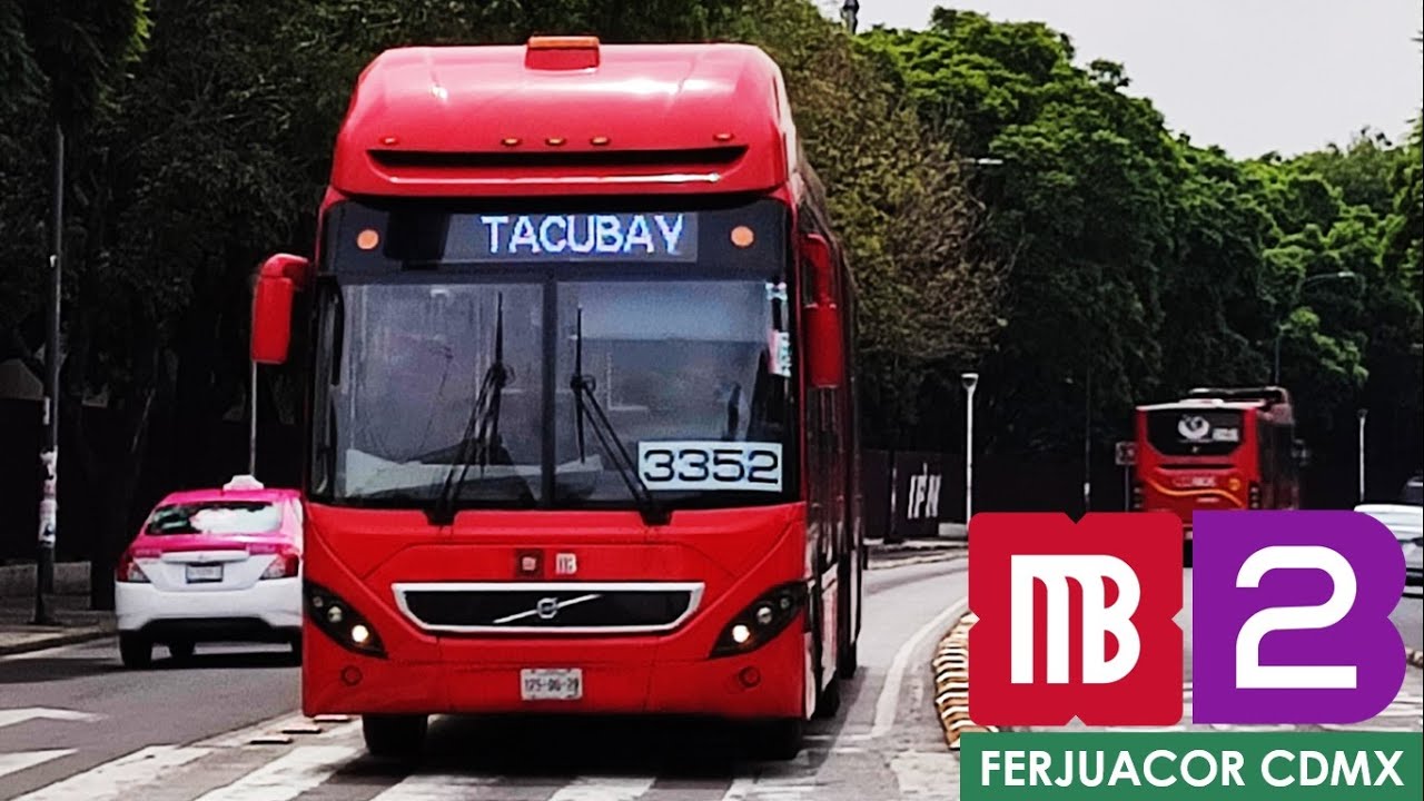 Metrobús CDMX - Línea 2 - De Tepalcates a Tacubaya - RECORRIDO COMPLETO ...