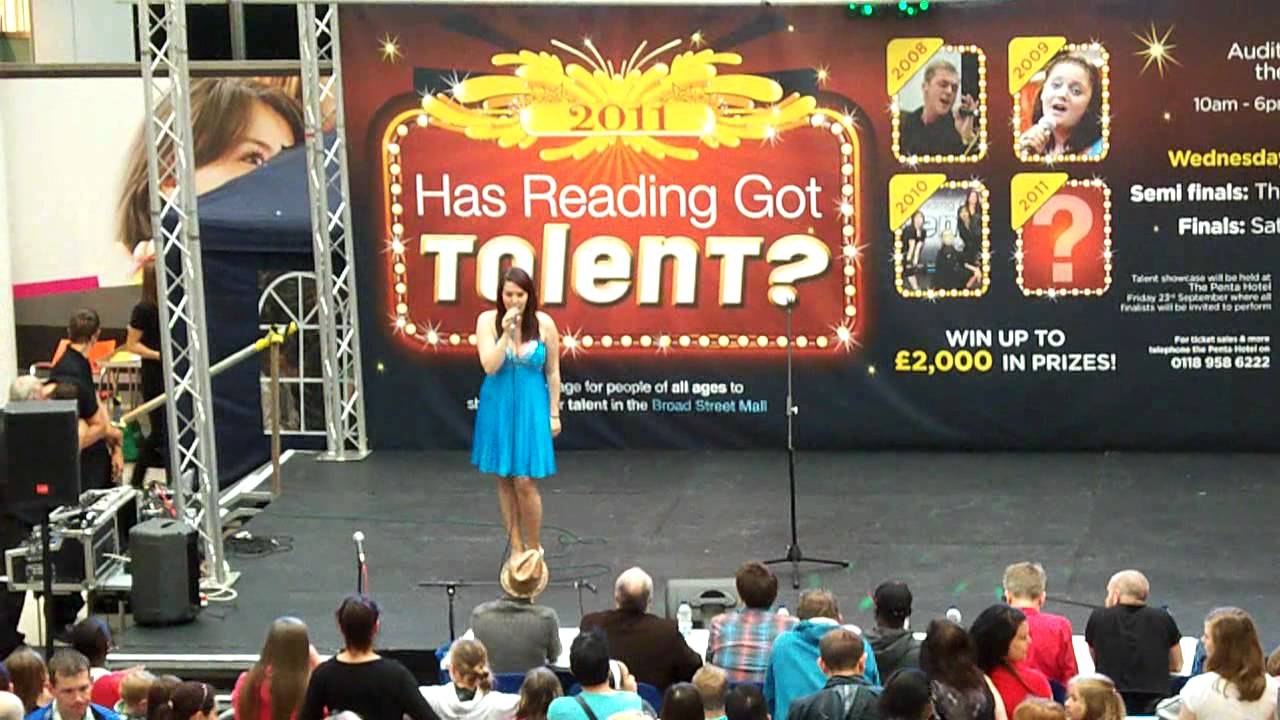 Has Reading Got Talent 2011 uk Jade Wilkinson Run to You finalist ...