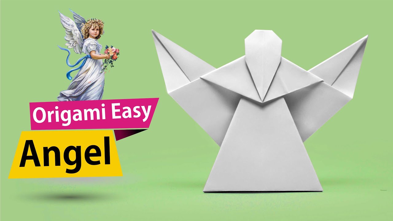 Did you know that you Can Easily Make an Origami Angel for Yourself ...